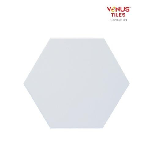 Jual Keramik Hexagon Abu-Abu Merk Venus Hexagon Tile Light Grey Matte ...