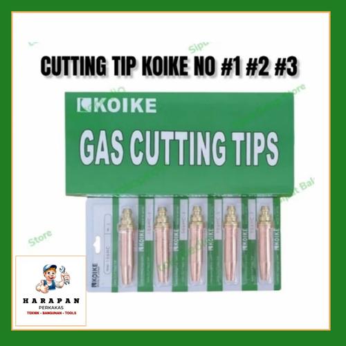 Jual Gas Cutting Tip LPG KOIKE NO 1, 2, 3 - No.3 - NO 1 - Kab. Bekasi ...