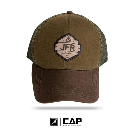Promo JFR Topi Pria Trucker Polocap Jaring Baseball Premium JCAP-05 ...