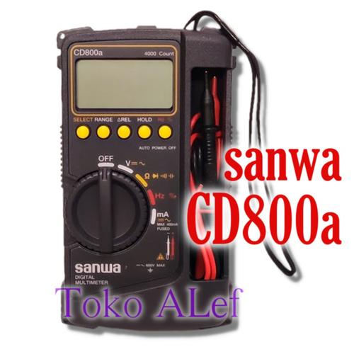 Jual avometer digital sanwa cd800a avo meter cd 800 auto cd800 - Kota ...
