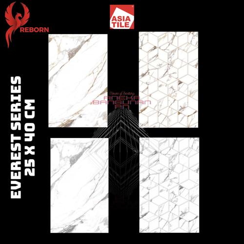 Jual Keramik Dinding ASIA tile - EVEREST series 25x40cm KW A - Gold ...