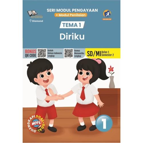 Jual Buku LKS Tematik SD Kelas 1 Tema 1,2,3,4,5,6,7,8 Seri Modul Penilaian - Tema 1 - Kab ...