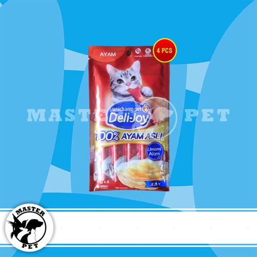 Jual Snack Kucing Deli Joy Creamy Cat treat Cemilan 14 Gram - JLY AYAM ...