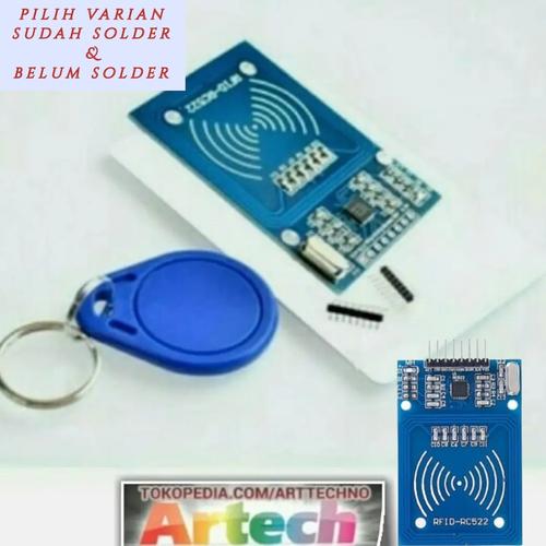 Jual RFID - RC522 module / Rfid Module - SUDAH SOLDER - Kota Bogor ...