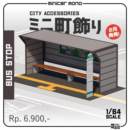 Jual Diorama Papercraft City Accessories -Bus Stop- - Jakarta Utara ...