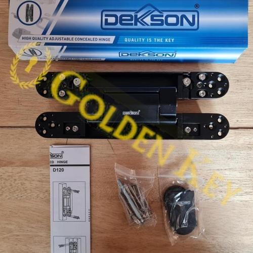 Jual Engsel Pintu Tanam Dekson Dekkson D 80 Concealed Hinge D80 Black ...