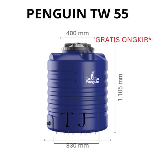 Promo Tangki Air PENGUIN TW 55 500 L Toren Air Tandon Air Tangki ...