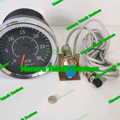 Jual RD-85 Marine Tachometer Analog Pointer Tachometer 0-2000 / 3000 ...