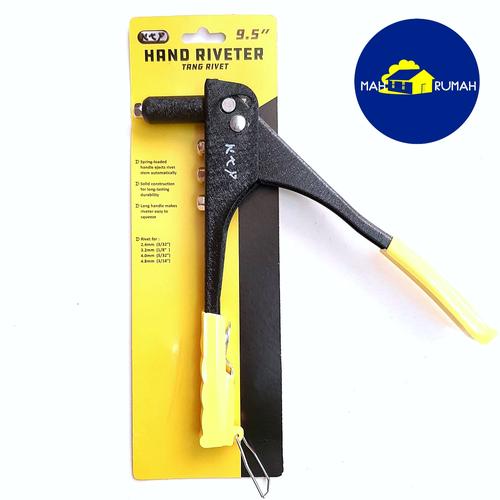 Jual Tang Rivet Ripet Rifet / Hand Riveter 9.5" Plat Besi - KTP - Kota ...