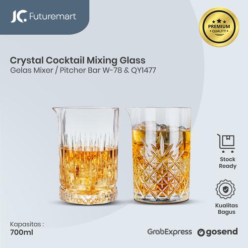 Promo Cocktail Mixing Glass Crystal Bar Mixing Pitcher Gelas Mixer ...