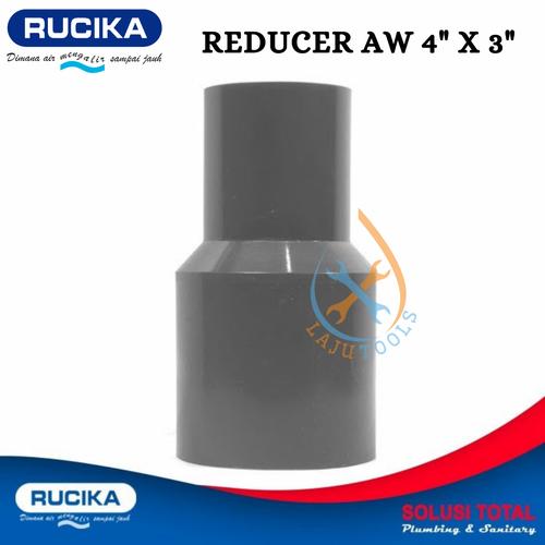 Jual RUCIKA Reducer AW 4" x 3" PVC / Vlok Sock PVC - Kota Denpasar ...