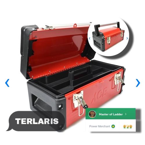 Jual KRISBOW Kotak Perkakas Besi / Tool Box 16 INCH BESI ACE Tahan ...