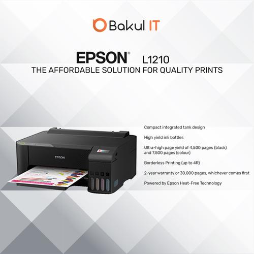 Jual Epson EcoTank L1210 Ink Tank Printer - Kota Yogyakarta - Bakul-IT ...