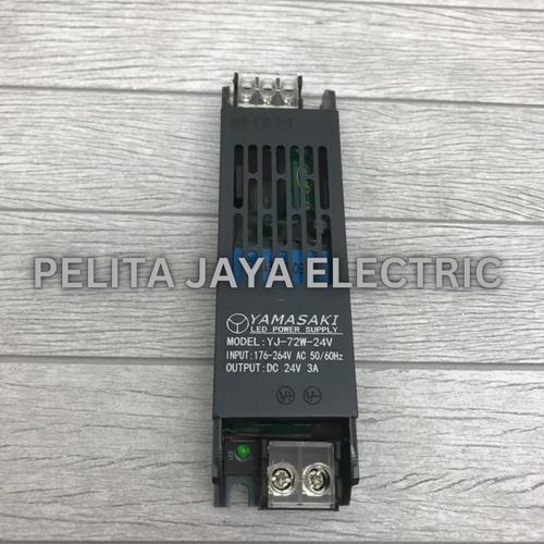 Jual Trafo Adaptor Power Supply Slim Blue 24V 3A - BEST PREMIUM QUALITY ...