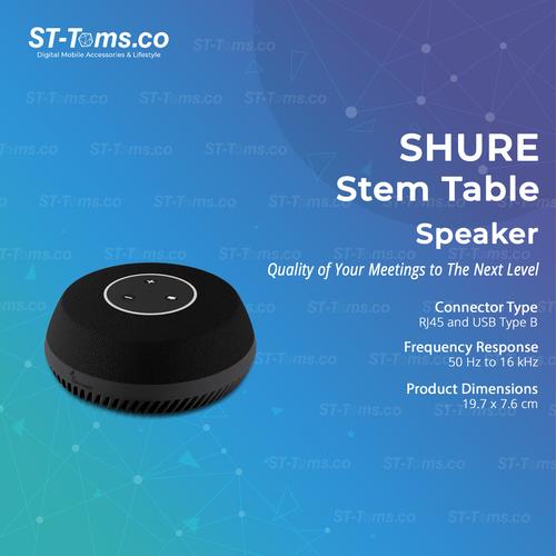 Promo Shure Stem Table Speakerphone 9 Built-in Microphones For Conference Cicil 0% 3x - Jakarta ...
