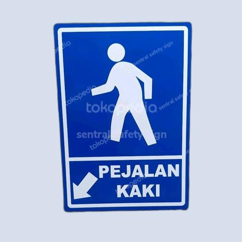 Jual Rambu Pejalan Kaki 50cm x 35cm - Jakarta Barat - sentral safety ...