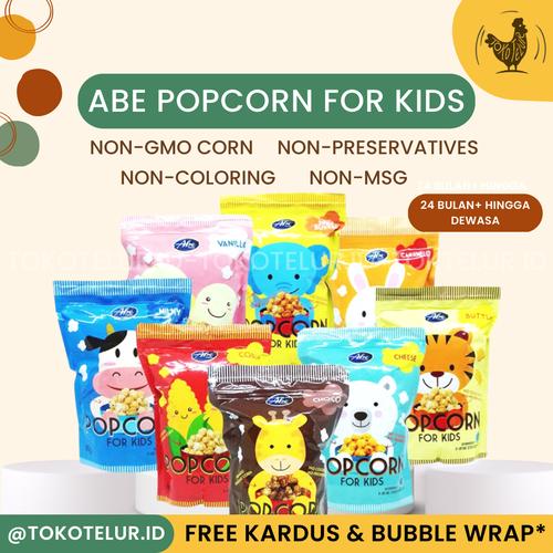 Jual ABE FOOD - Popcorn for Kids | Popcorn Anak Cemilan Jagung GLUTEN ...