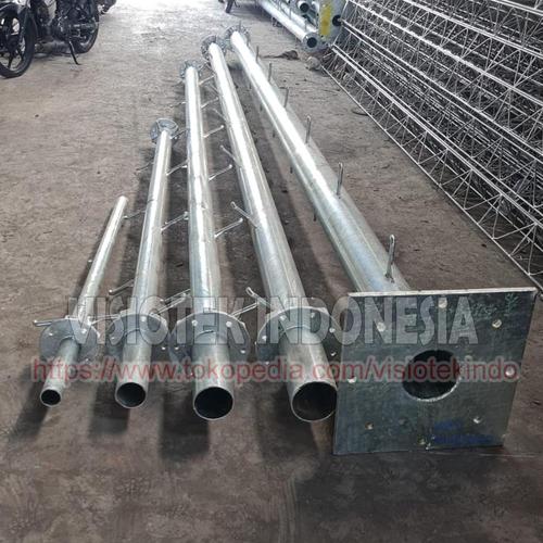 Jual Tower Monopole 20 Meter HD Galvanize / Single Pole / Tiang Tunggal - Kota Bekasi - VISIOTEK ...