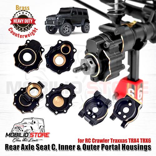 Jual Upgrade Rear Axle Seat C Inner Outer Portal Housings Traxxas TRX4 ...