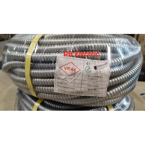 Jual Flexible Metal Conduit 1/2 Inch Merk VRAV / Flexible Metal 1/2" VRAV - Jakarta Pusat - PB ...