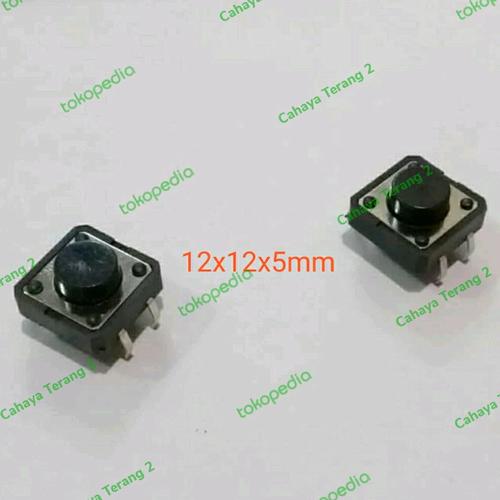 Jual Tactile Switch 4 Pin 12x12x5 Tut Tact Switch Push Button - Kota ...