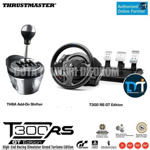 Promo Thrustmaster T300 RS GT & Shifter TH8A For PC I PS4 I PS5 Cicil 0 ...
