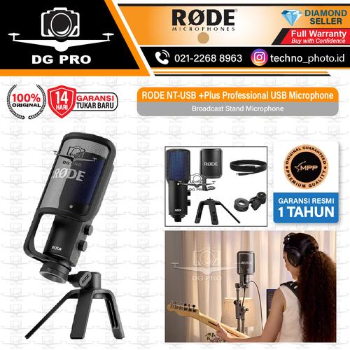 Jual RODE NT-USB+ Plus Professional USB Microphone Original Resmi NTUSB ...