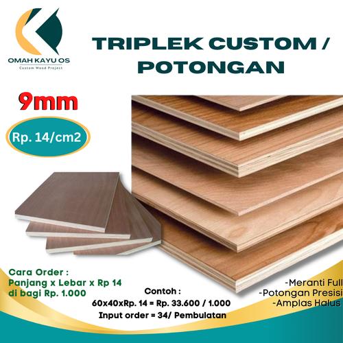 Jual Triplek Multiplek 9 mm Potongan Custom - Kota Tangerang - Omah ...