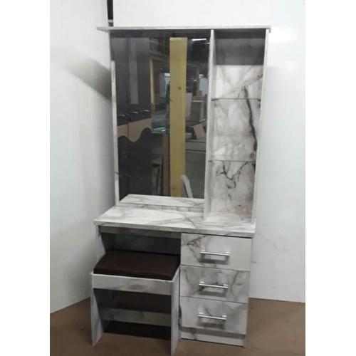 Jual Meja Rias Minimalis Motif Marble - Tipe Monalisa Free Bangku COD ...