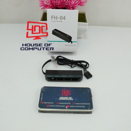 Jual KABEL FAN HUB DEEPCOOL FH-04 4 pin pwm splitter cabang hub kabel ...