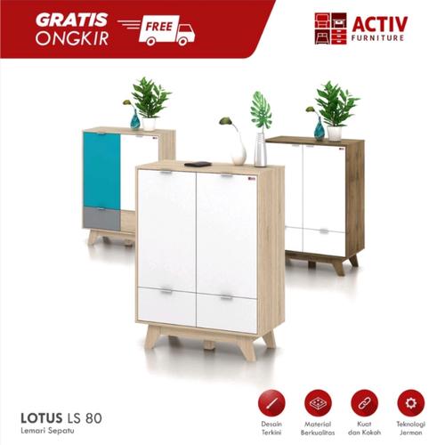Jual Lemari Sepatu 3 Susun Minimalis Activ Lotus LS 80 - Kota Bekasi ...