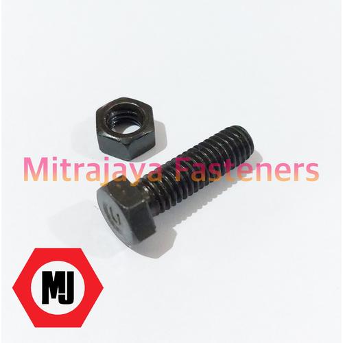 Jual 3/8" x 1-1/4" Baut Mur Hexagon Besi Hitam UNC - Kota Bandung - Mitrajaya Fasteners | Tokopedia