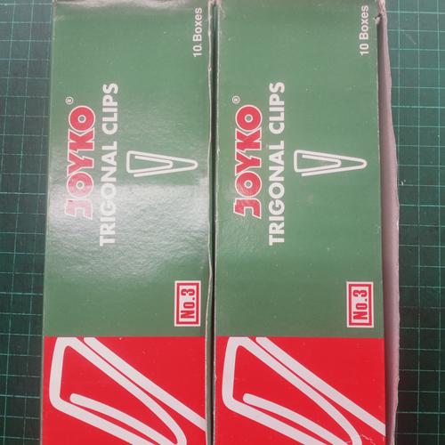 Jual Joyko Paper Clip Paperclip Trigonal No.3 / Klip Kertas Joyko ... Jual Joyko Paper Clip Paperclip Trigonal No.3 / Klip Kertas Joyko ...