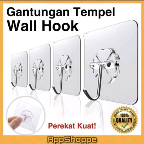 Jual Magic Wall Hook Multifunction GANTUNGAN KAIT TEMPEL DINDING SERBAGUNA - Jakarta Selatan ...