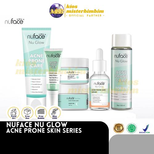 Jual Nuface Perawatan Wajah Nu Glow Acne Prone Care Skin Series ...