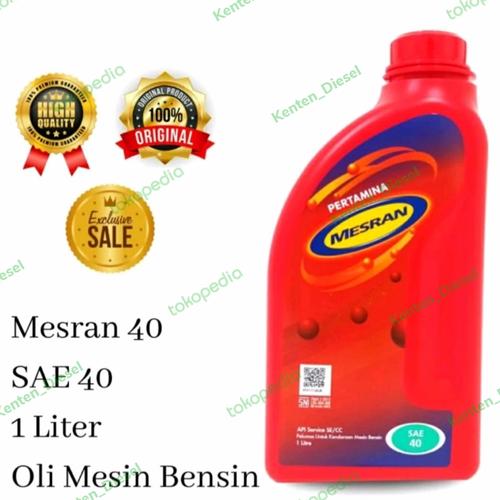Jual MESRAN SAE 40 Oli perlumas Pertamina - Kota Palembang - Kenten ...