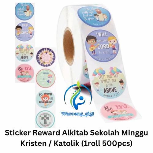 Jual Sticker Stiker Reward Anak Tema Alkitab Untuk Sekolah Kristen ...