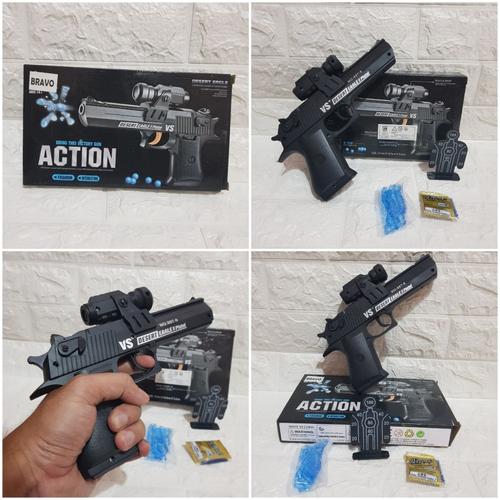 Jual Mainan Pistol Tembakan Water Gel Otomatis - Mainan Pistol Kokang ...