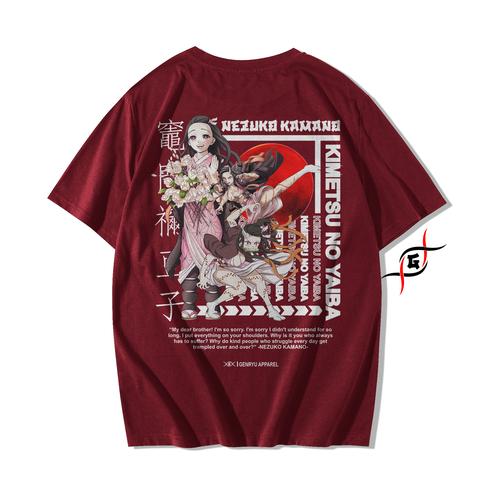 Jual NEZUKO KAMADO KIMETSU NO YAIBA (DEMON SLAYER) BAJU KAOS ANIME ...
