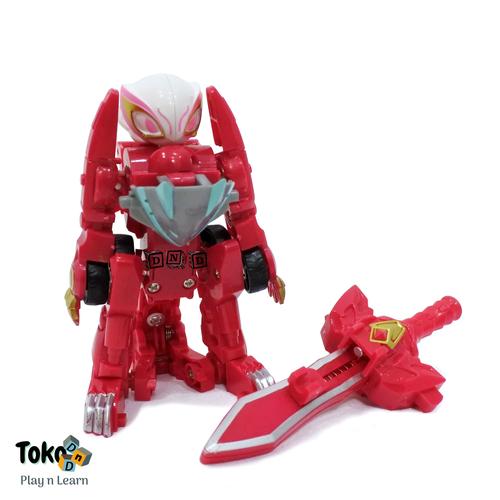 Jual Mainan Anak Robot Monkart Megaroid Combination 2 in 1 Pixie Ungu ...