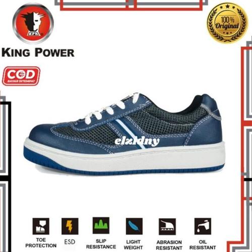 Jual Sepatu Safety Sneakers King Power L-881 Safety Shoes Ringan Sporty ...