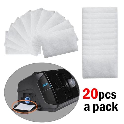 Jual 20pcs ResMed AirSense Filters CPAP Disposable Universal ...