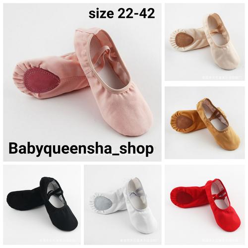 Jual sepatu ballet flat polos import/sepatu ballet anak/sepatu ballet ...