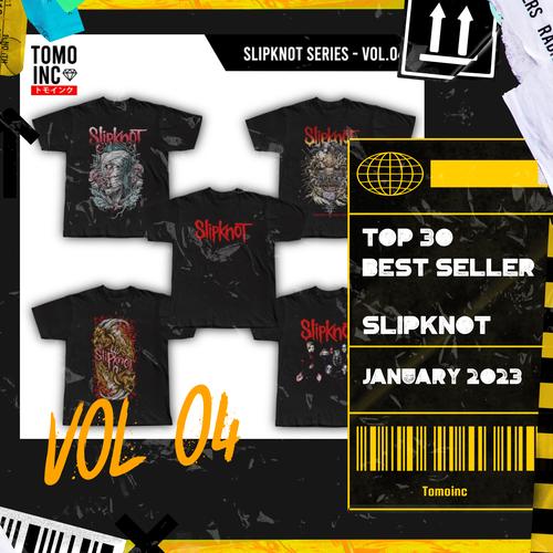 Jual TOMOINC Tshirt baju kaos Band Slipknot Vol 04 - Logo Type, S ...