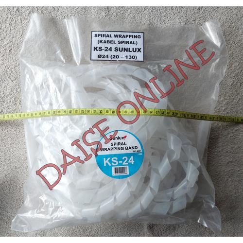 Jual SPIRAL WRAPPING (KABEL SPIRAL) KS-24 SUNLUX - Kab. Sidoarjo ...