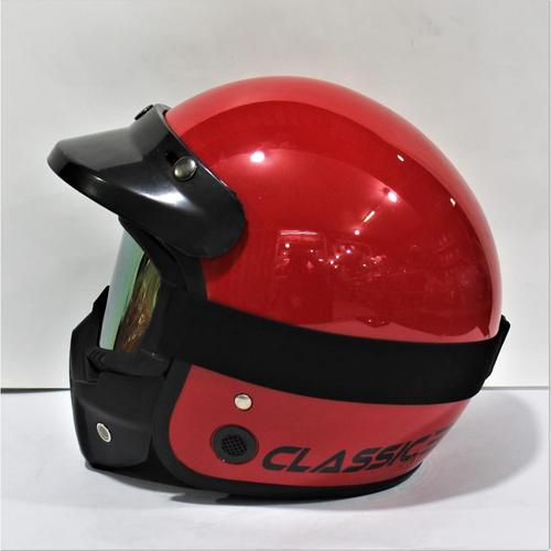 Jual Helm Bogo Classic Dewasa Cross Google Mask + Pet Panjang Motor Sni ...