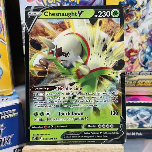 Jual Chesnaught V - Kartu pokemon indonesia tcg card - Kota Tangerang ...
