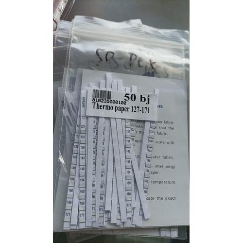 Jual Thermo Paper 127-171 C / Temperature Testing Strips - Jakarta ...