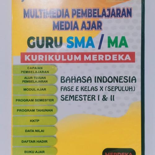 Jual MODUL AJAR MAPEL BAHASA INDONESIA KURIKULUM MERDEKA FASE E SMA KLS ...