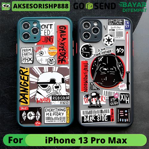 Jual Casing HP iPhone 13 Pro Max Hard Case Starwars Lens Protection ...